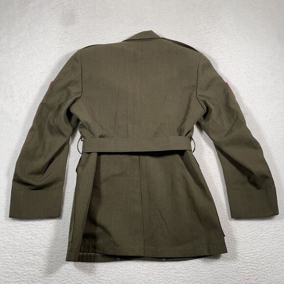 Jackets & Coats | Vintage Us Marines Jacket Size 37s Green Usmc ...